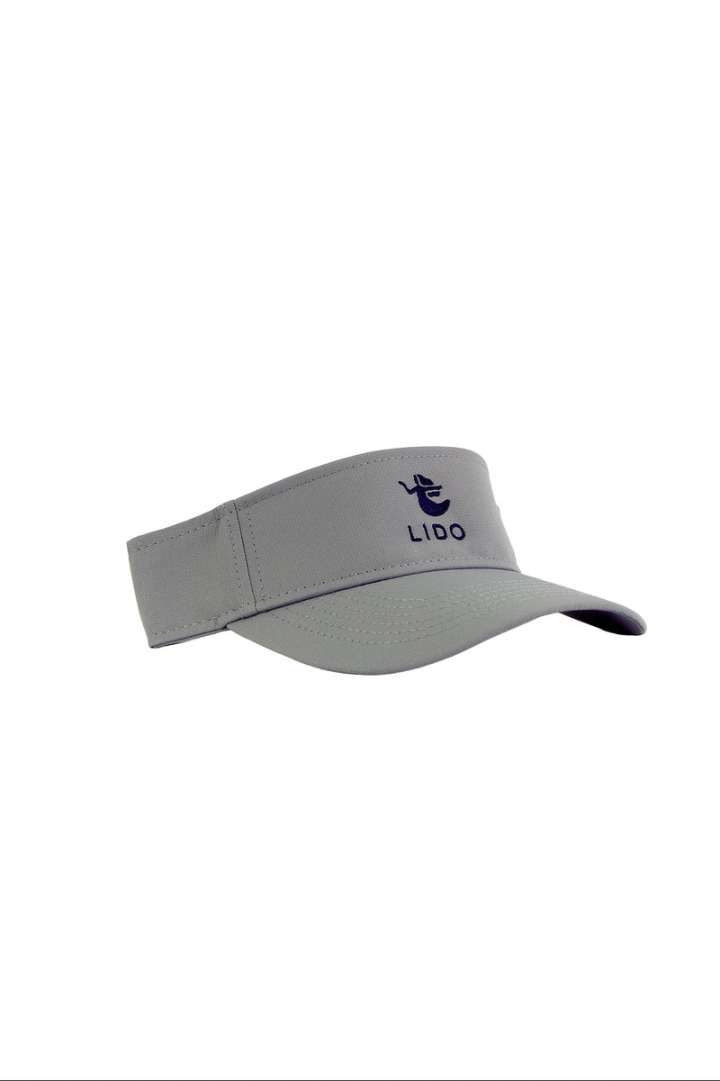 IMP LIDO W/TEXT GREY VISOR – Sand Valley Shop